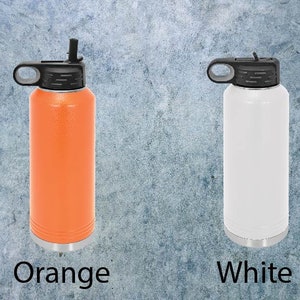 Personalized Police Officer Insulated Water Bottle, Laser Etched - Etsy