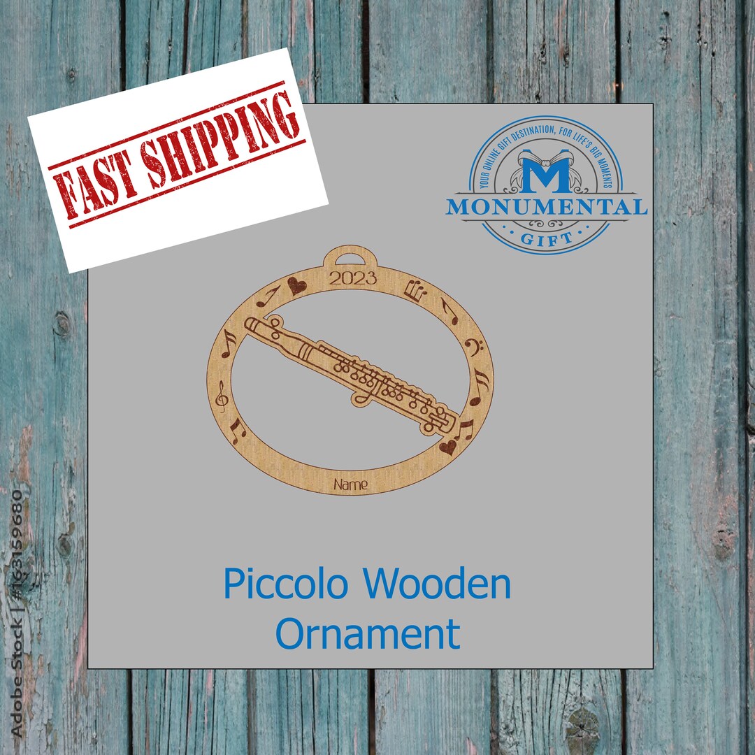 Piccolo Piccolo Wooden Ornament Piccolo Christmas Gift - Etsy