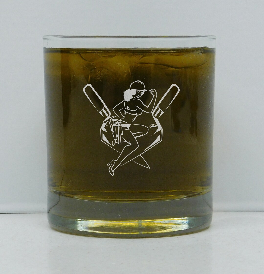 Sand Etched Whiskey Glass, Mason/brick Layer Gift - Etsy