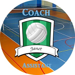 Volleyball, Volleyball Coach Gift Set With Coaster and Gift Box ...