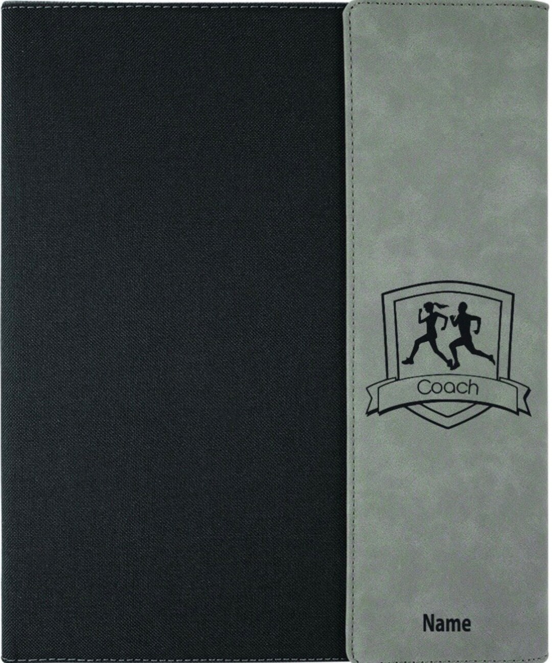 Personalized Running Coach Portfolio, Leatherette Notebook - Etsy