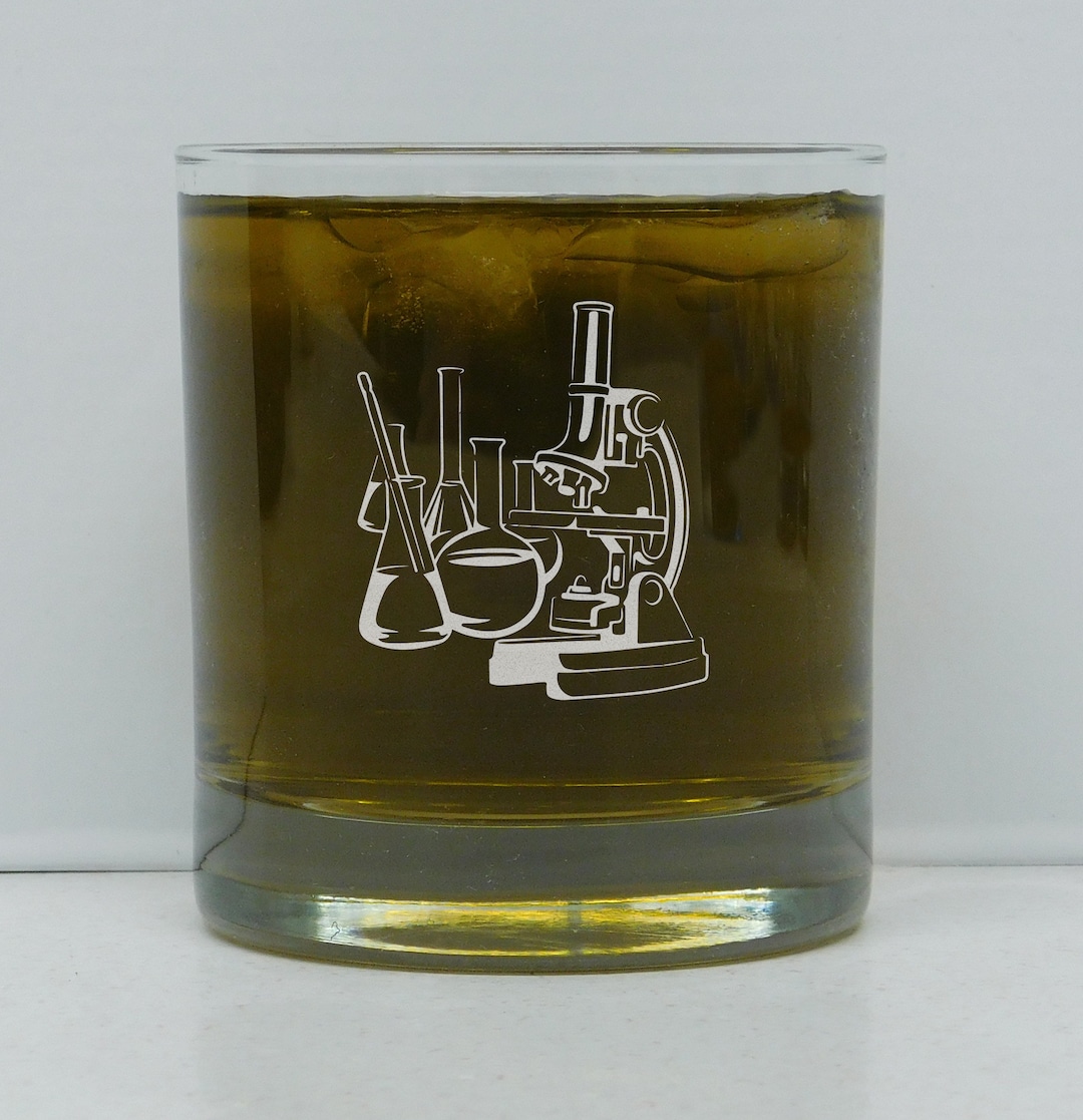 Chemist Rock's Glass, Chemist on the Rock's, Chemist Whiskey Glass ...
