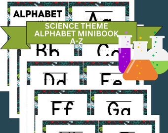 Alphabet Flashcards Digital Download, ABC Printable Flash Cards ...