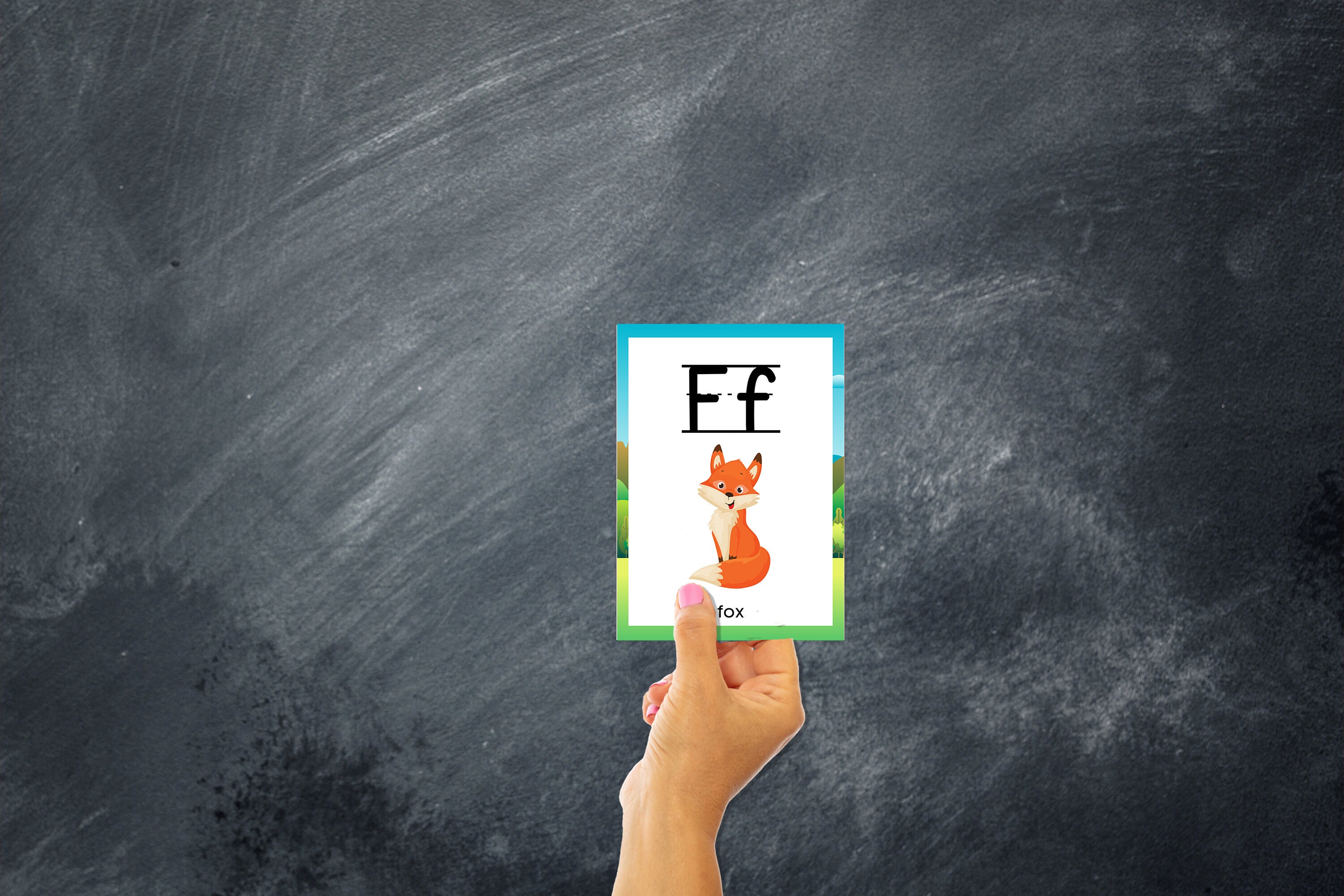 Alphabet Flashcards Digital Download, ABC Printable Flash Cards ...