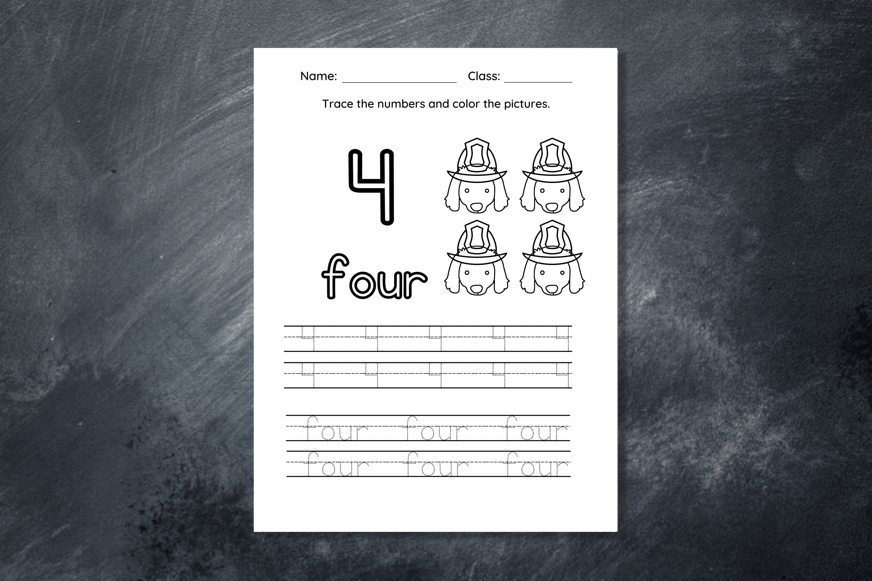 Firefighter Numbers Worksheet, 123 Printable Worksheets, Printable ...