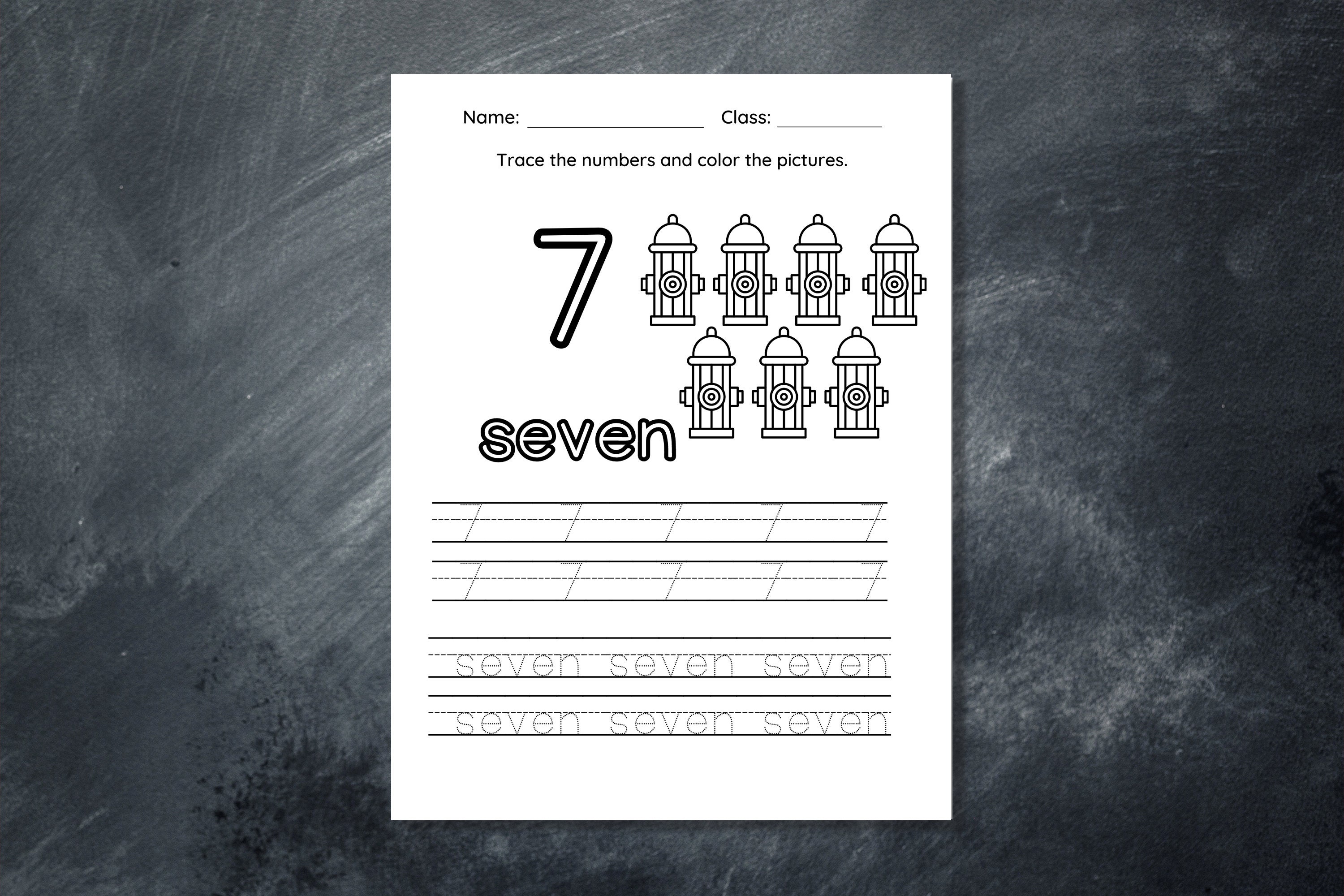 Firefighter Numbers Worksheet, 123 Printable Worksheets, Printable ...