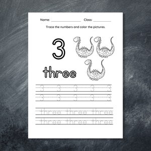 Princess Numbers Worksheet Digital Download, 123 Printable Worksheets ...