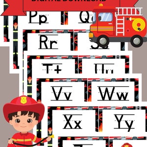 Alphabet Flashcards Digital Download, Childrens Learning, Printable ...
