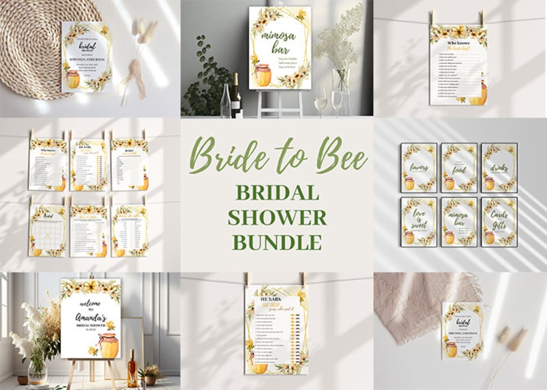 She Found Her Honey Bridal Shower, Bride to Bee Bridal Shower, Bridal ...