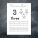 Astronaut Numbers Worksheet Digital Download, 123 Printable Worksheets ...