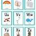 Alphabet Flashcards Digital Download, ABC Printable Flash Cards ...