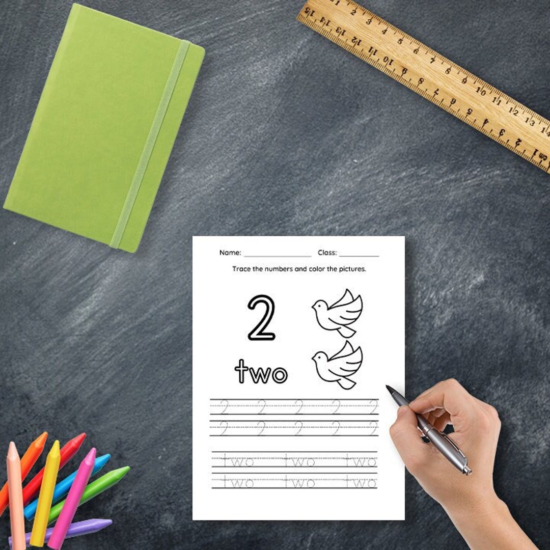 Christian Numbers Worksheet, 123 Printable Worksheets, Printable Number ...
