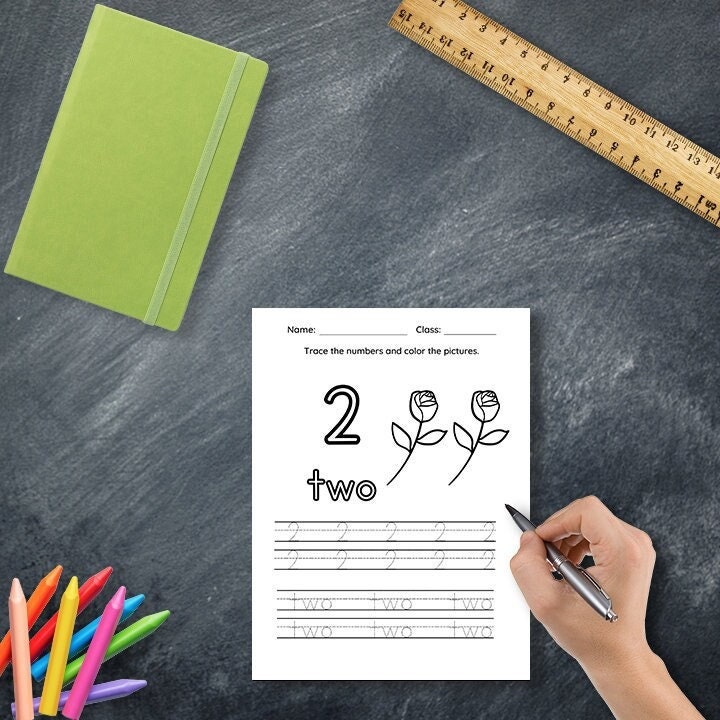 Princess Numbers Worksheet Digital Download, 123 Printable Worksheets ...