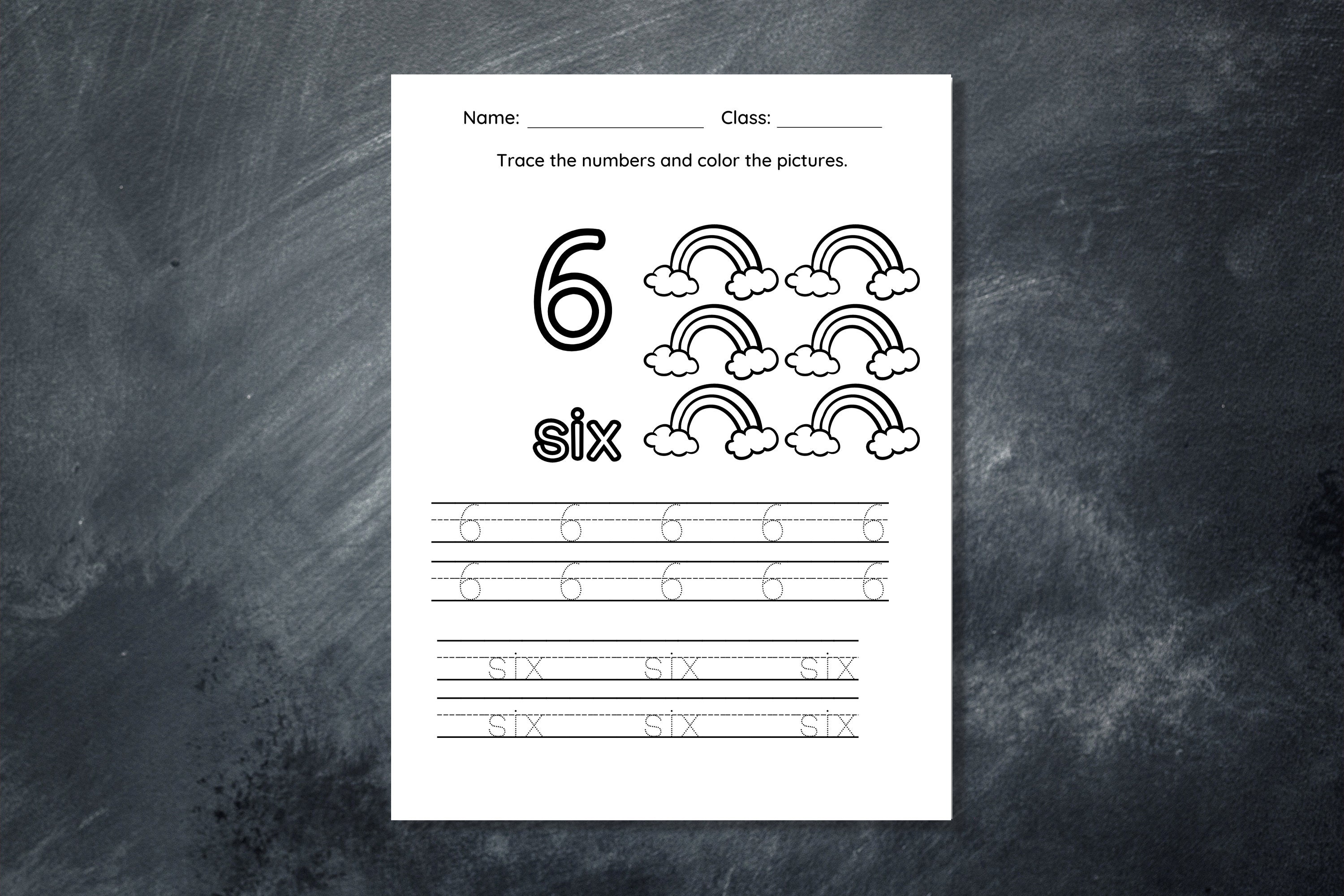 Princess Numbers Worksheet Digital Download, 123 Printable Worksheets ...