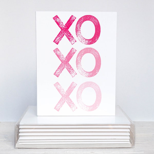 Xoxo Card Box - Etsy