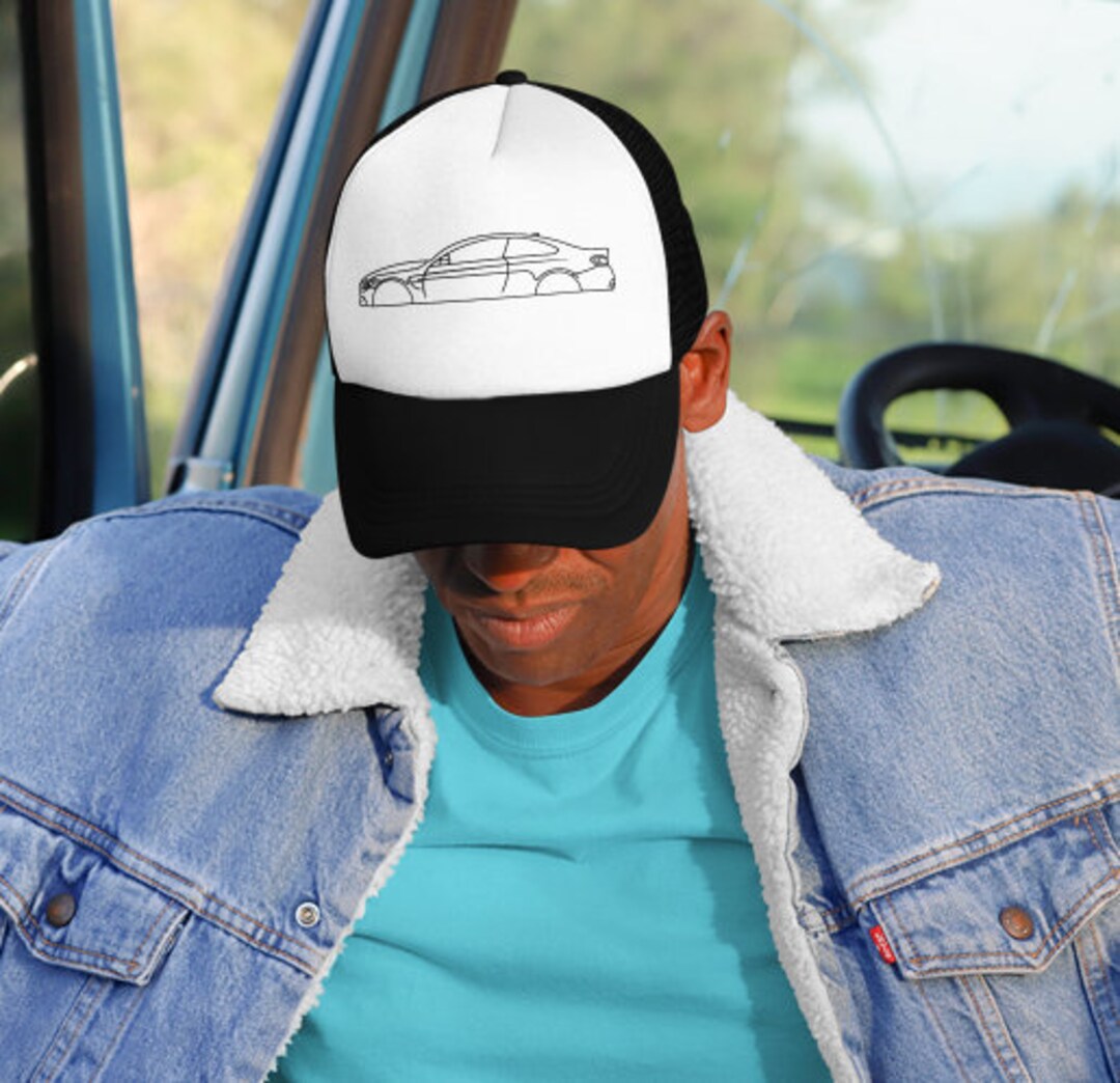 BMW M4 F82 Trucker Hat | Car Guy Gifts | Car Enthusiast | Car Hat | BMW ...