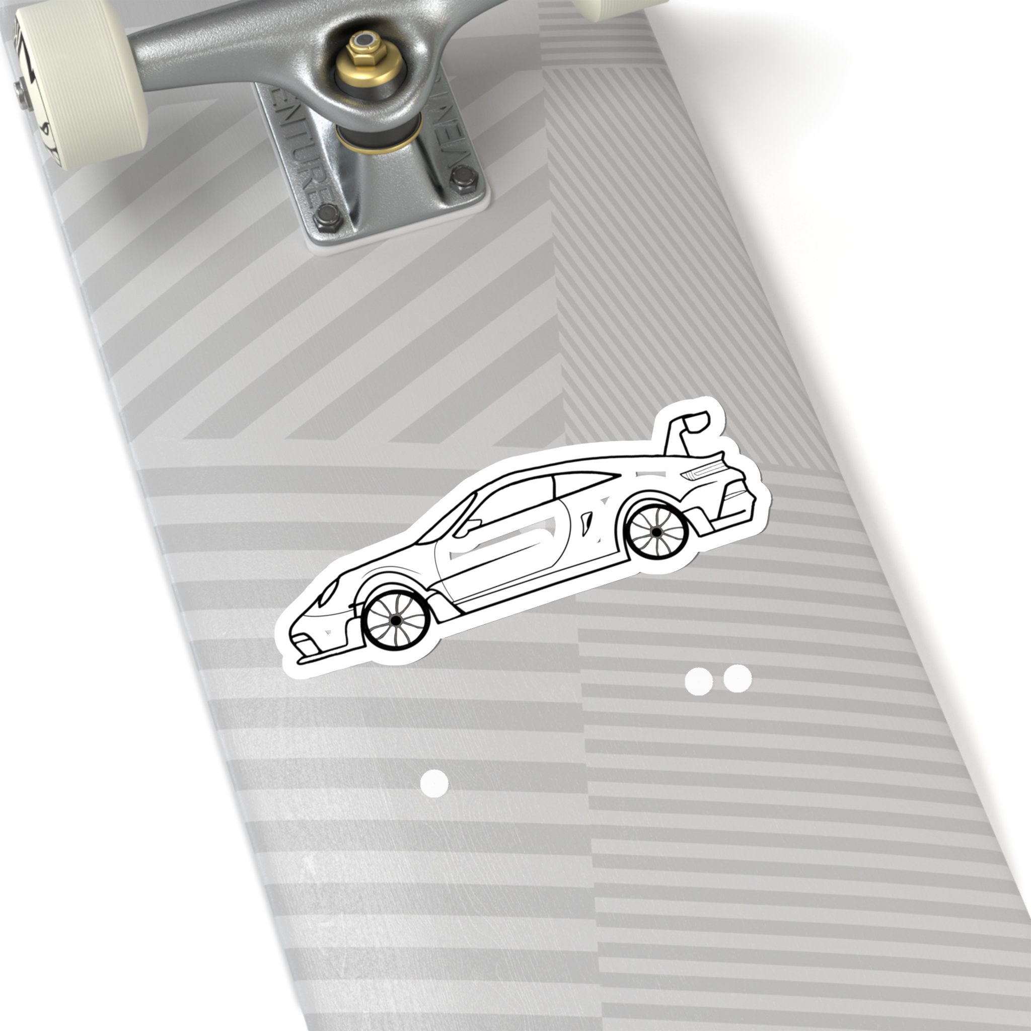 Sleek Porsche GT3 RS Kiss-cut Sticker | Car Guy Gifts | Car Enthusiast ...