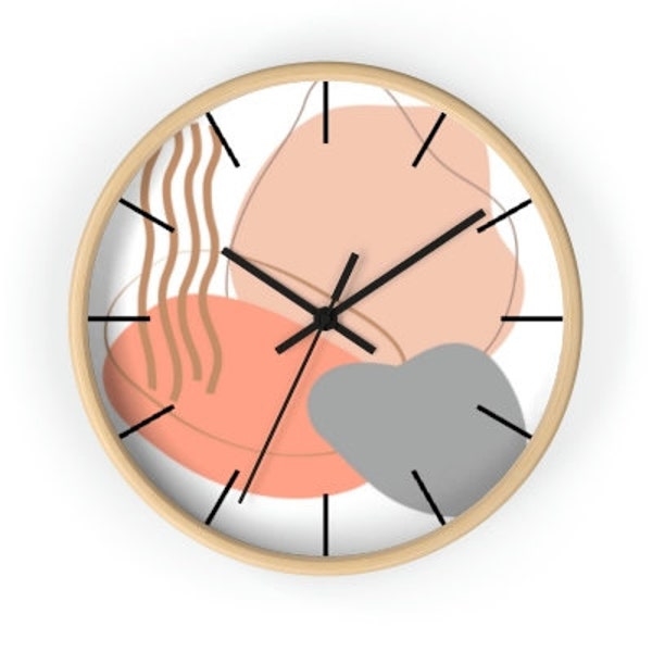 Abstract Clock - Etsy