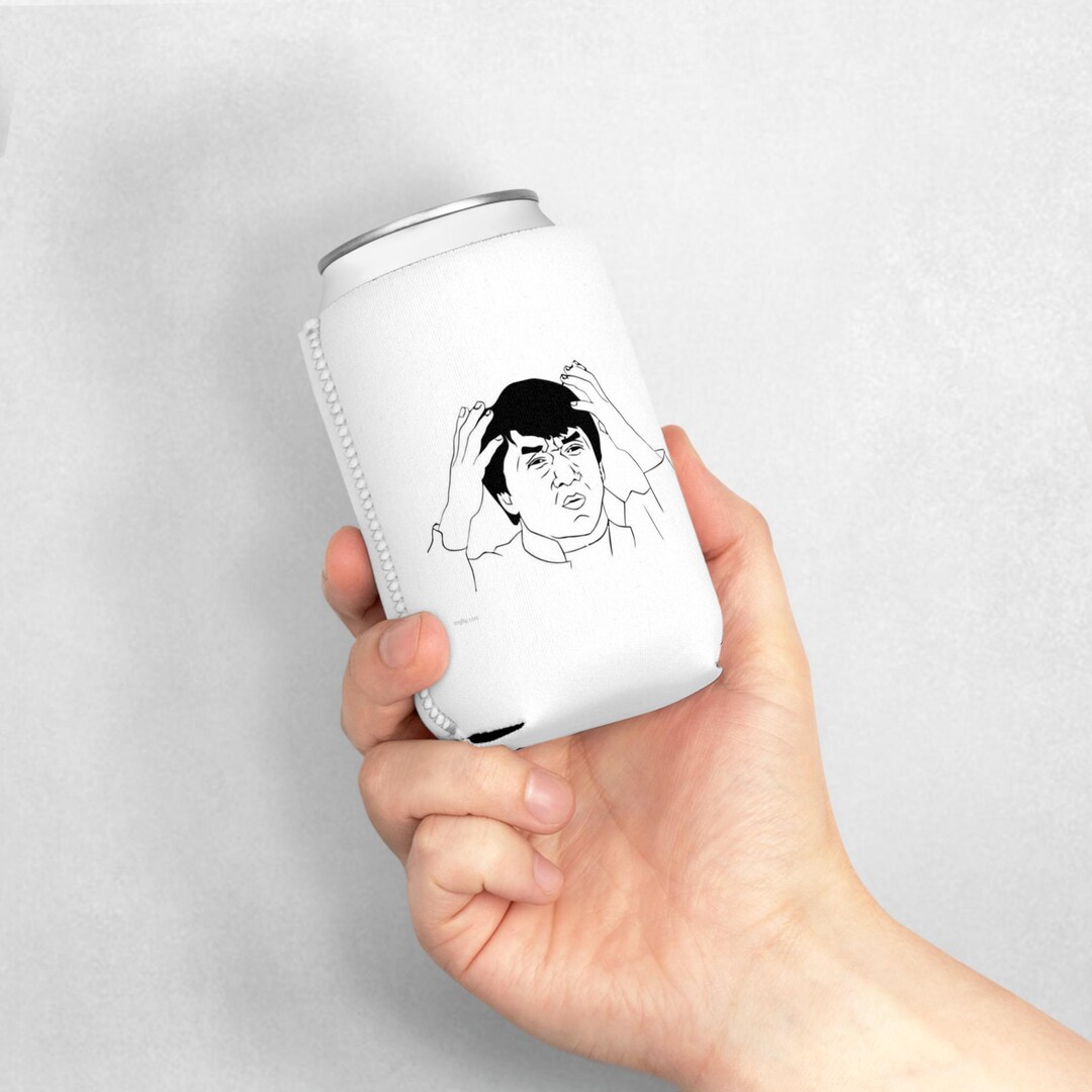 Funny JC Meme Can Cooler Sleeve Hilarious Drink Holder, Beverage ...