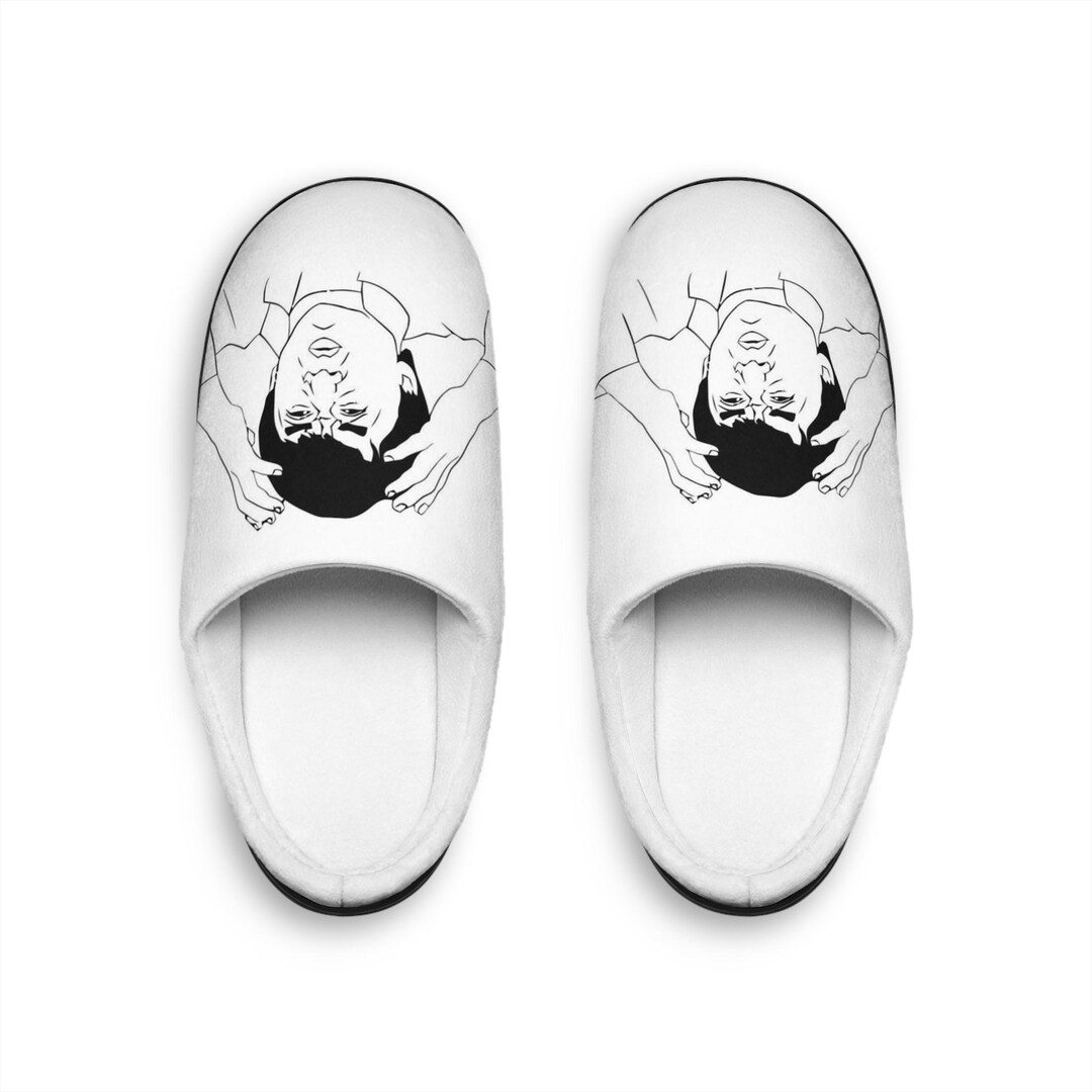 Slippers, Funny JC Meme Design, Men's Comfortable House Shoes, Cozy ...