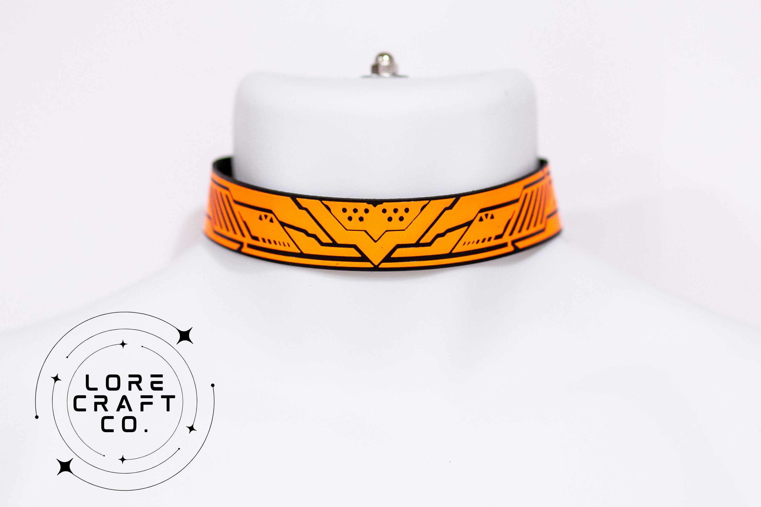 Cyberpunk Necklace, Techwear Jewelry, Leather Choker, Anime Inspired ...