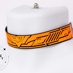 Cyberpunk Necklace, Techwear Jewelry, Leather Choker, Anime Inspired ...