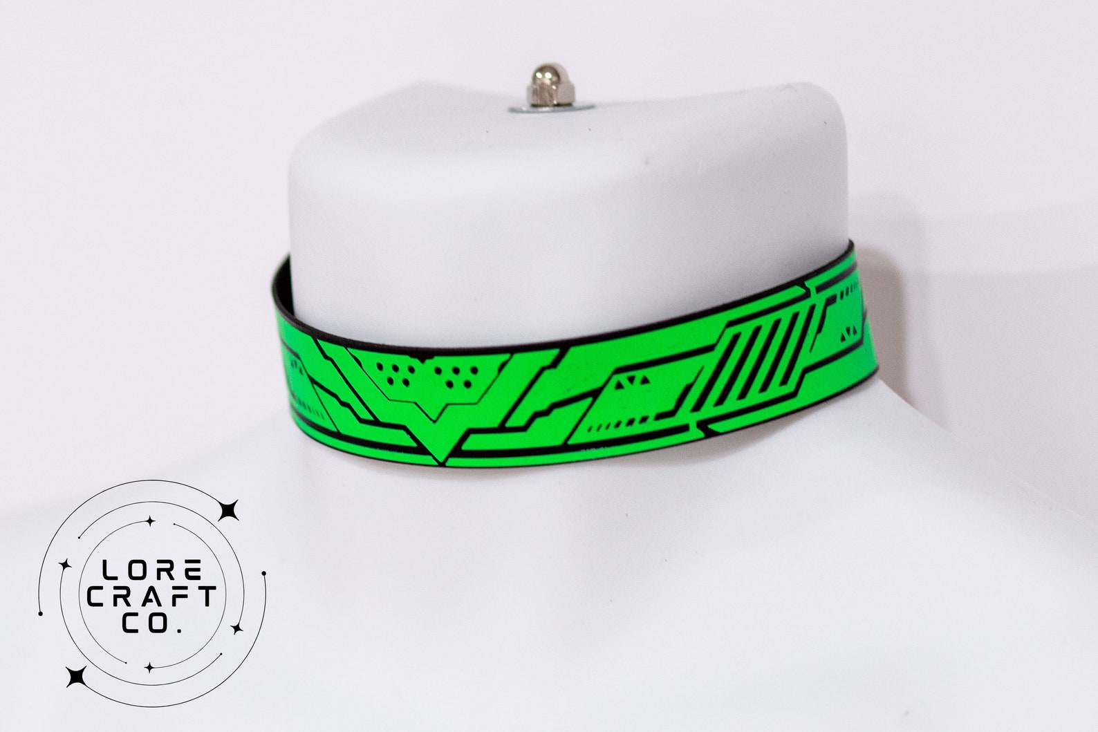 Cyberpunk Necklace Techwear Jewelry Leather Choker Anime - Etsy