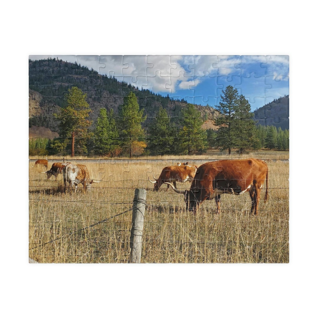 Tavian Montana Cattle Puzzle - Etsy