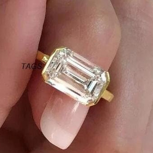 Baguette Ring - Etsy