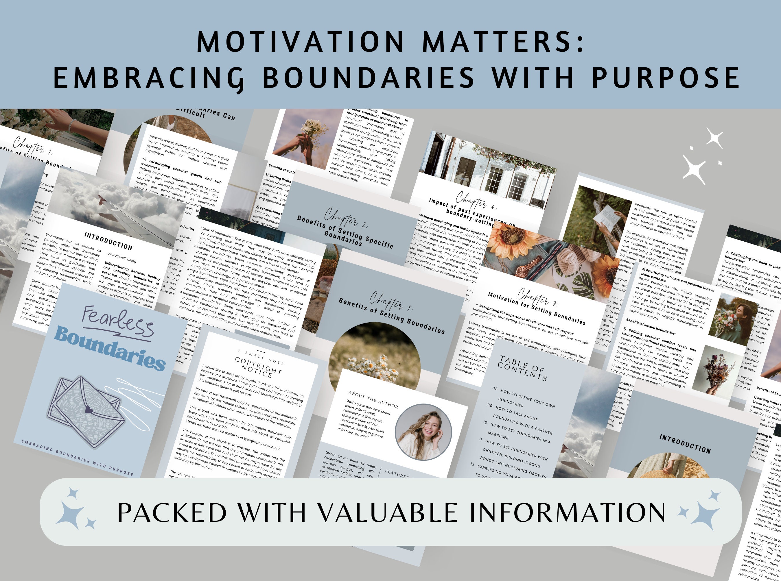 Setting Healthy Boundaries Done for You Rebrandable Resellable Coaching ...