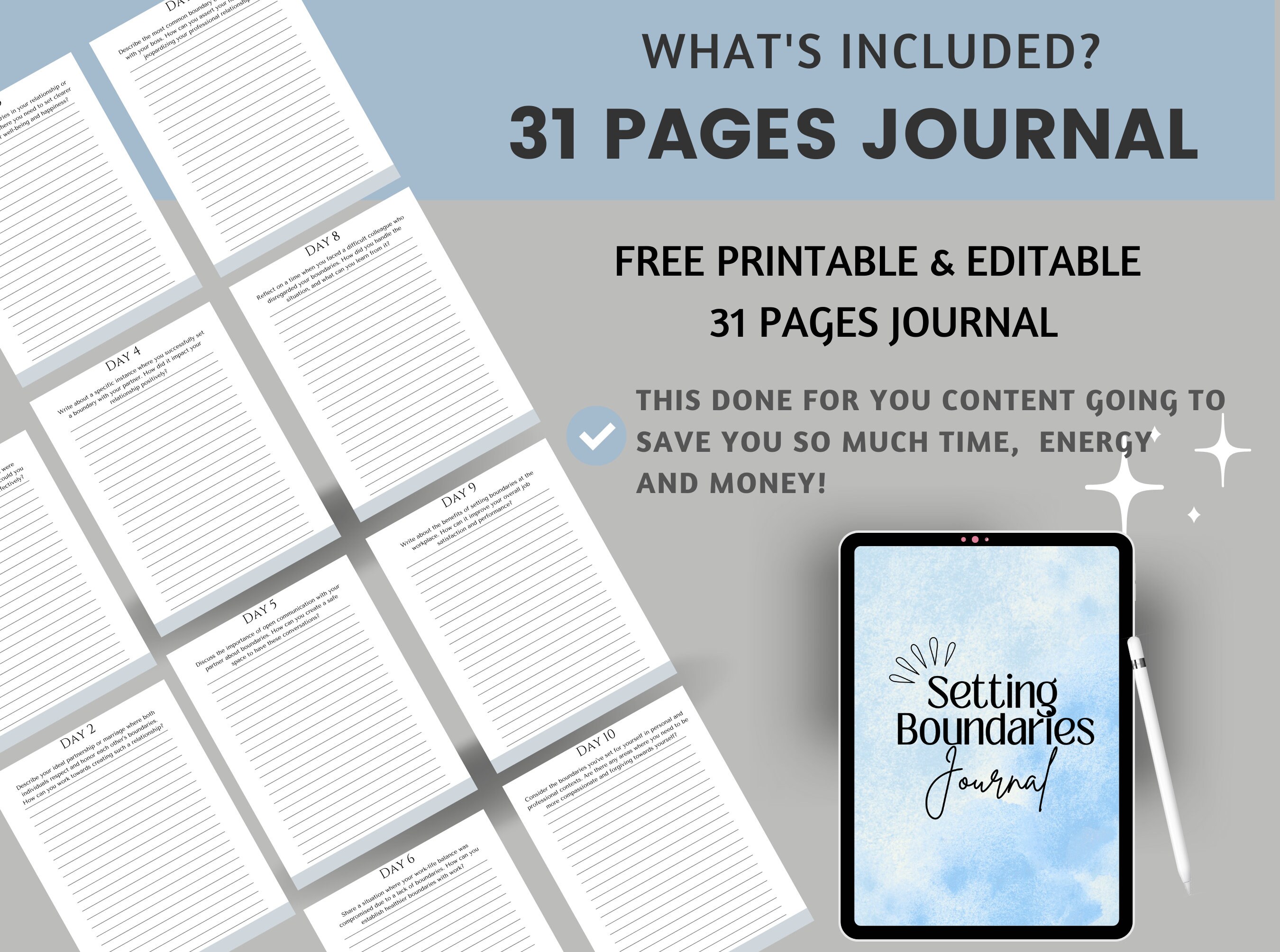 Setting Healthy Boundaries Done for You Rebrandable Resellable Coaching ...