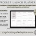 Product Launch Planner Worksheets Done for You, Course Marketing Plan ...
