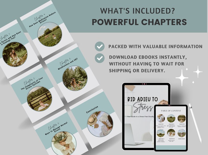 Stress Relief Done for You Ebook, Stress Free Ecourse, Stress ...