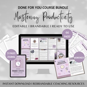 Boosting Productivity Brandable Done for You Ebook, Productivity ...