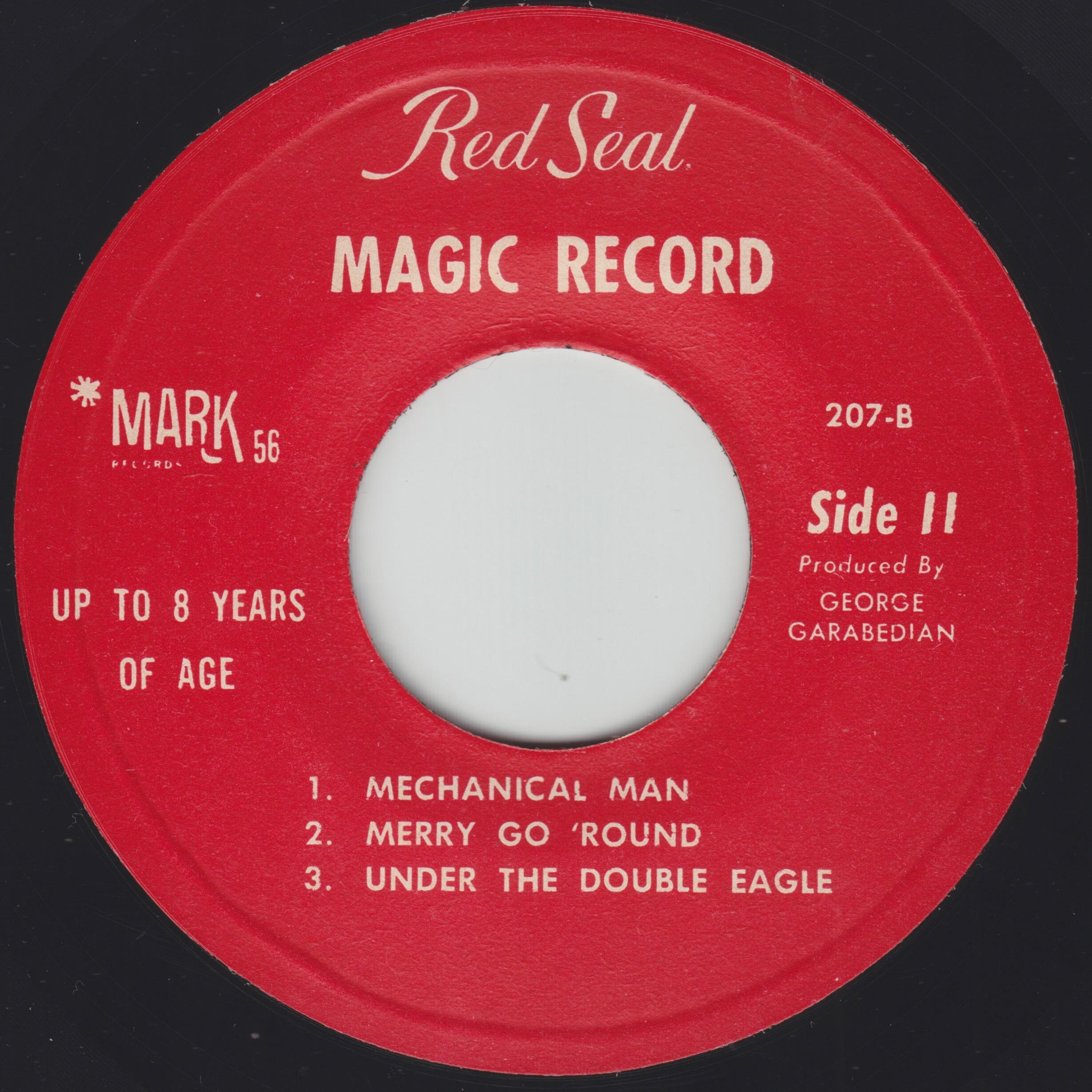 Red Seal Magic Record 1966 Mono 7" Novelty 45 PS Picture 'only the ...