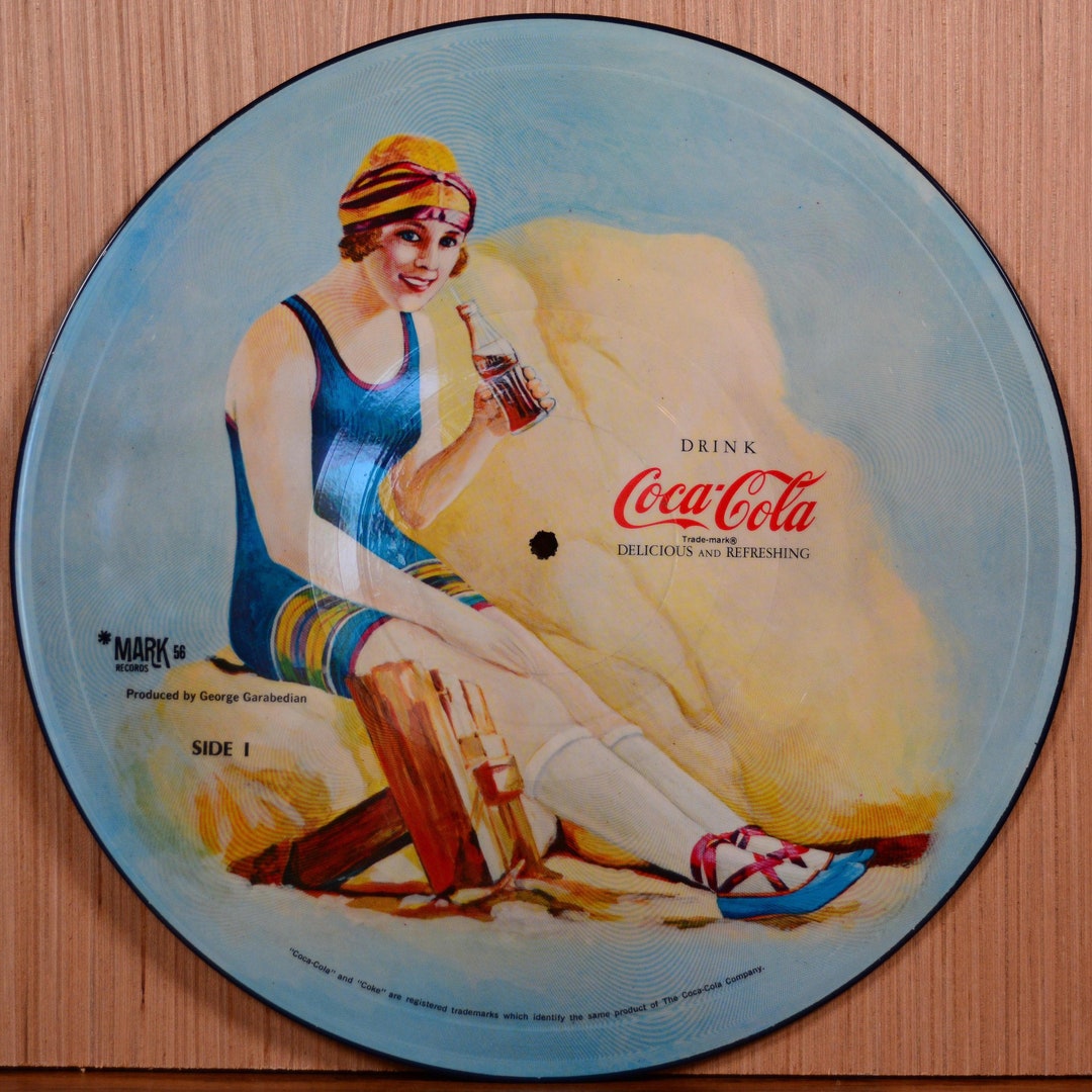 Coca-cola Swimsuit Girlie Pinup PICTURE DISC LP W.C. Fields Mark 56 ...