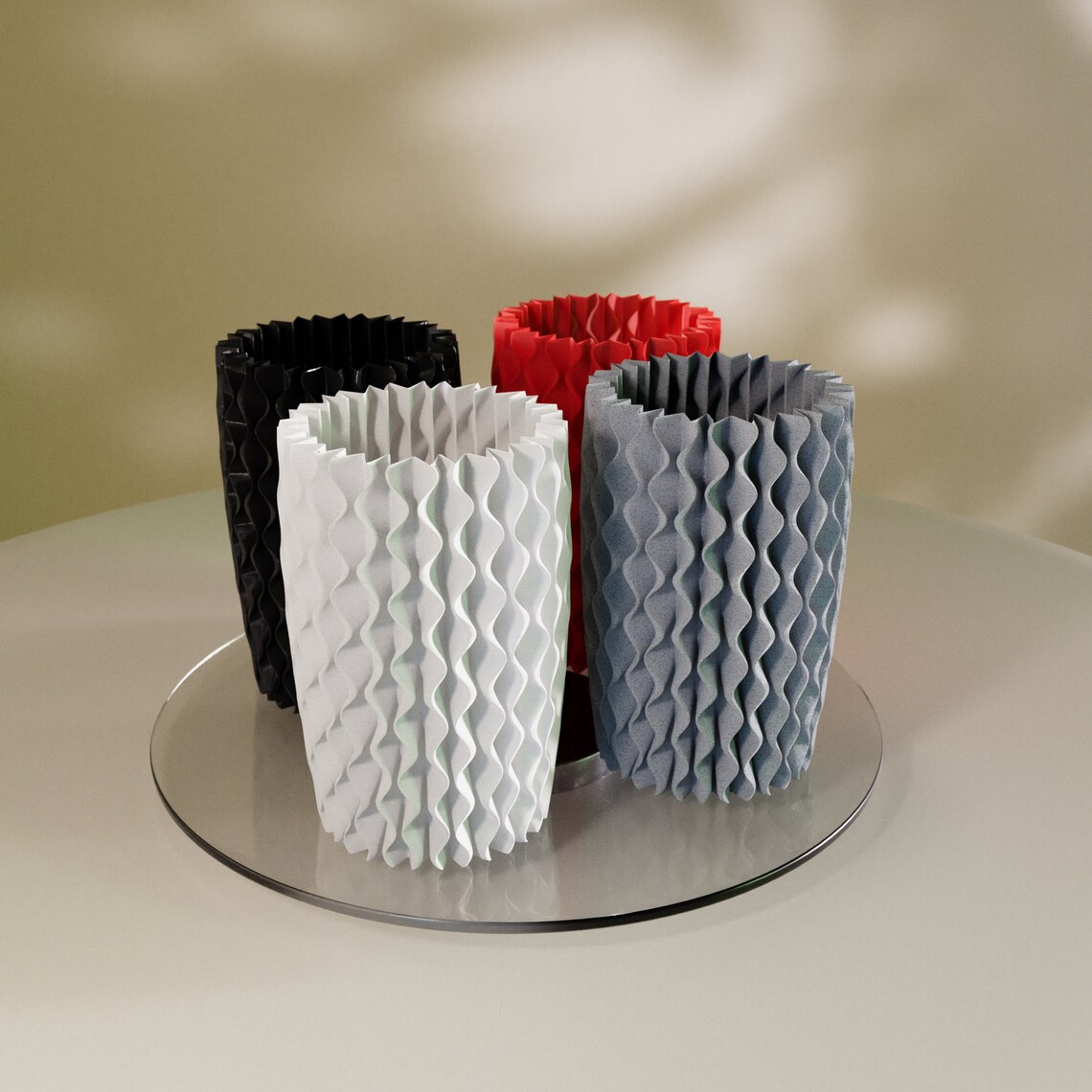 FRILLS2 - 3D Printed Pen Cup - Etsy