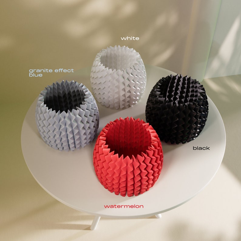 FRILLS - 3D Printed Pot - Etsy