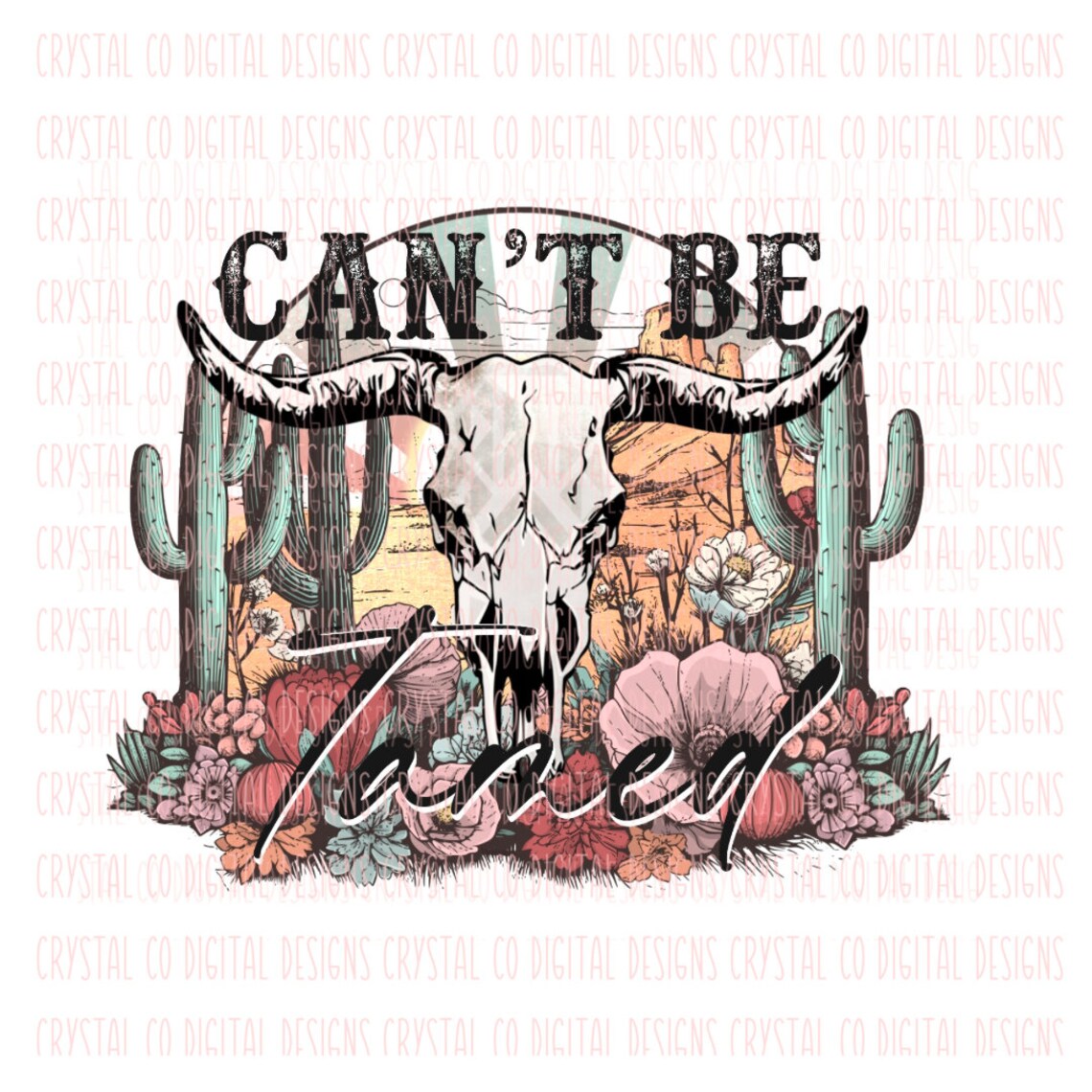 Can’t Be Tamed PNG Digital Design Download - Etsy