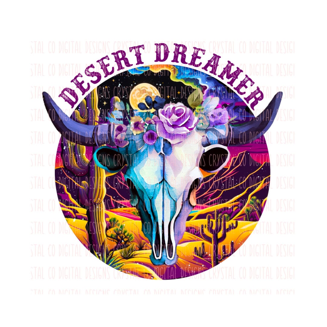 Desert Dreamer PNG Digital Design Download - Etsy