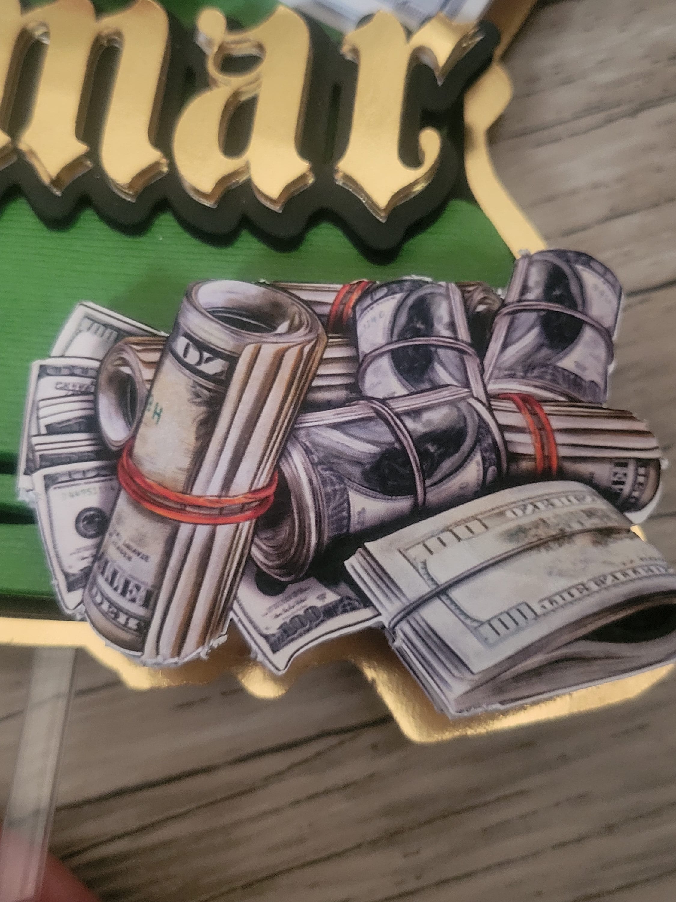 Money Theme Birthday Money Decorations Money B-day Gift Money Birthday ...