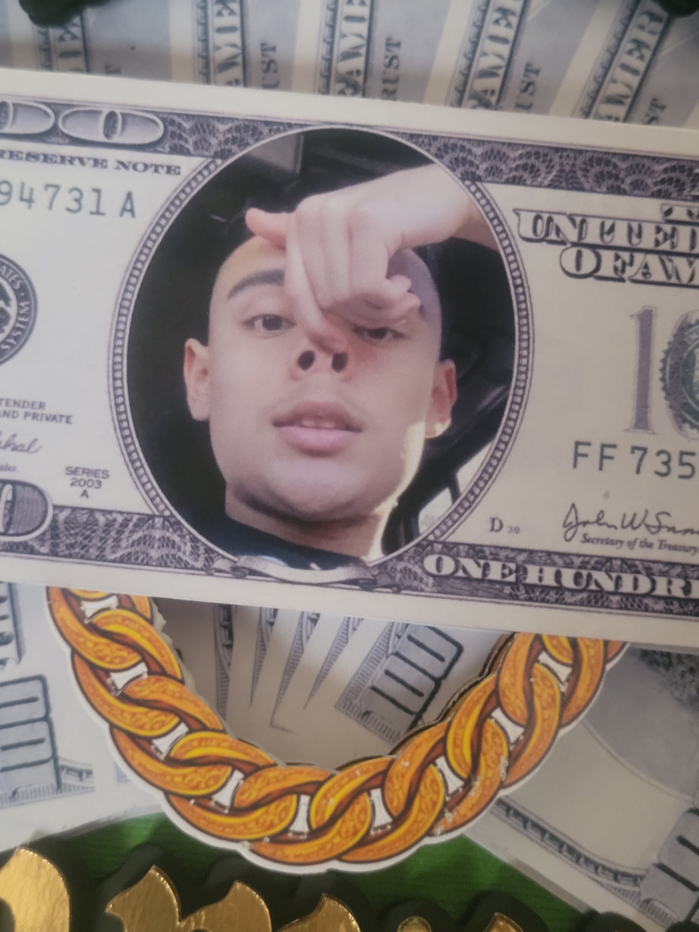 Money Theme Birthday Money Decorations Money B-day Gift Money Birthday ...