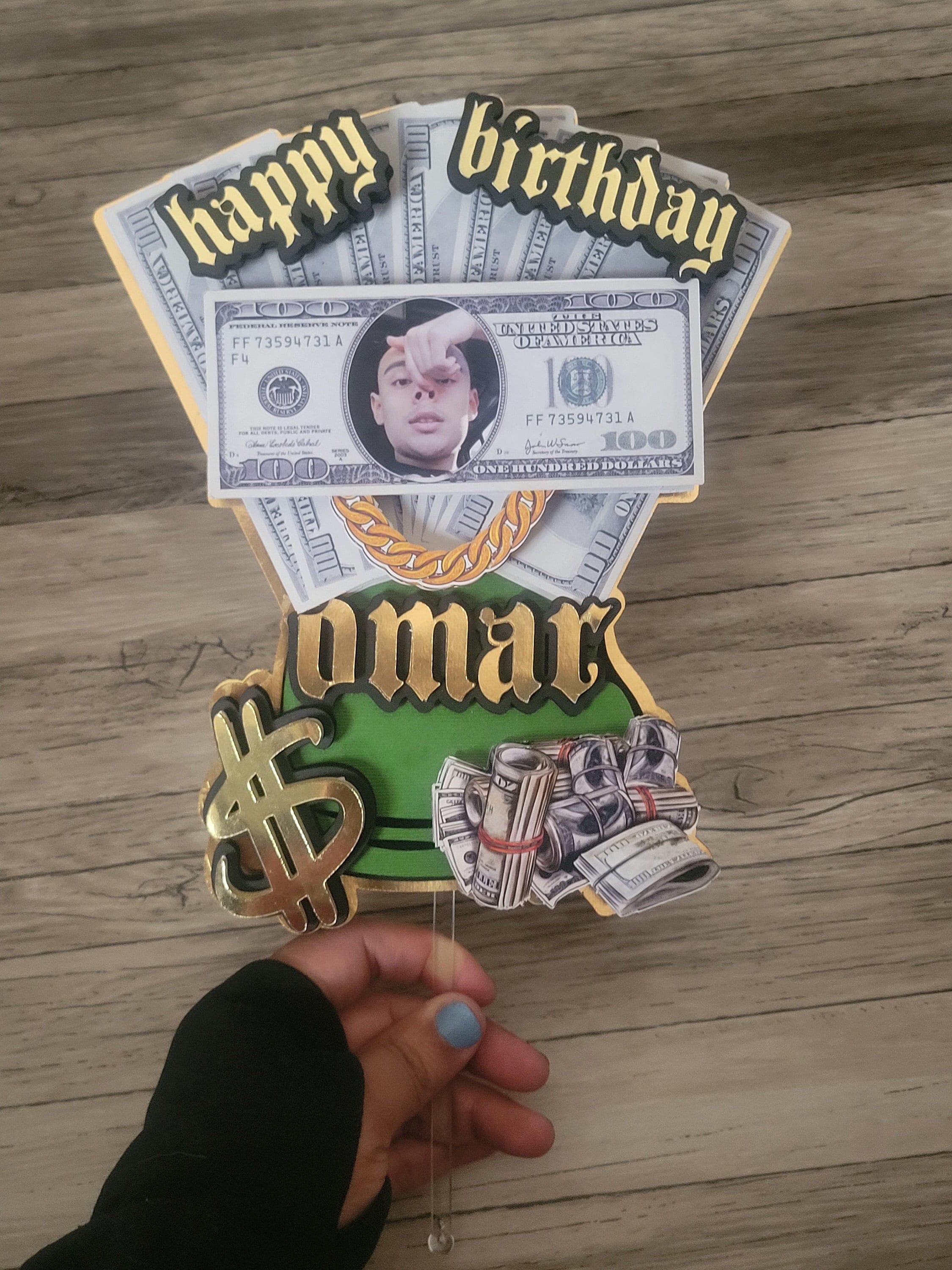 Money Theme Birthday Money Decorations Money B-day Gift Money Birthday ...