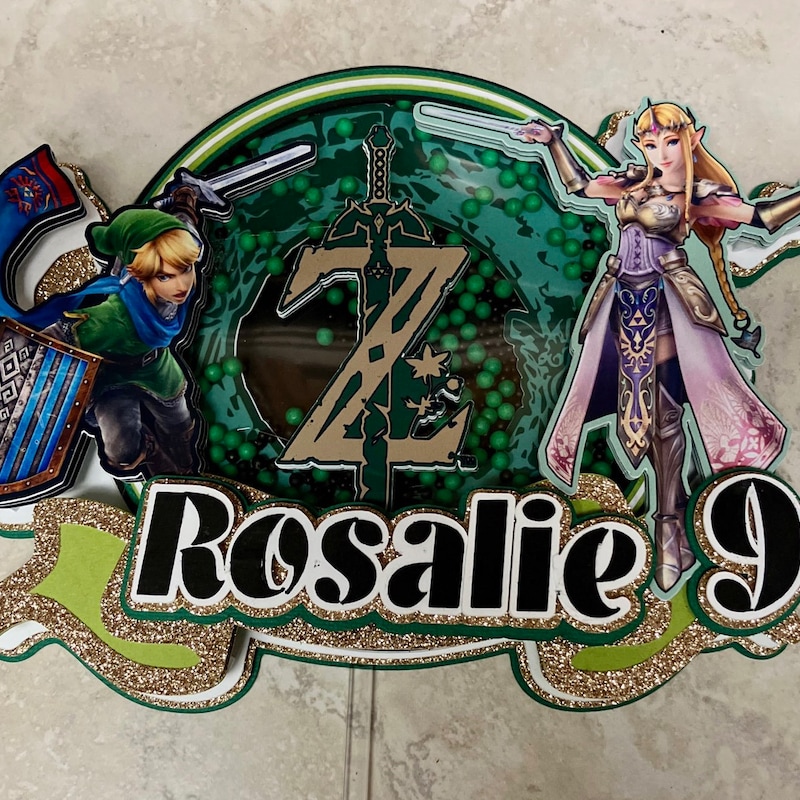 Zelda Cake Topper - Etsy