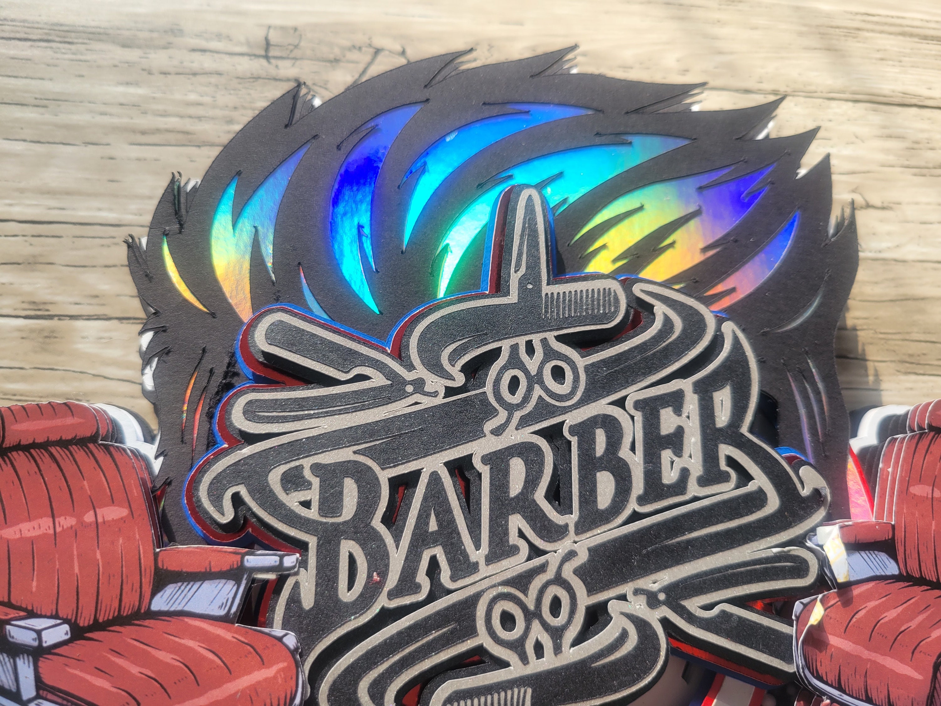 Barber Cake Topper Barber Shop Barber Svg Barber Chair Hair Style - Etsy