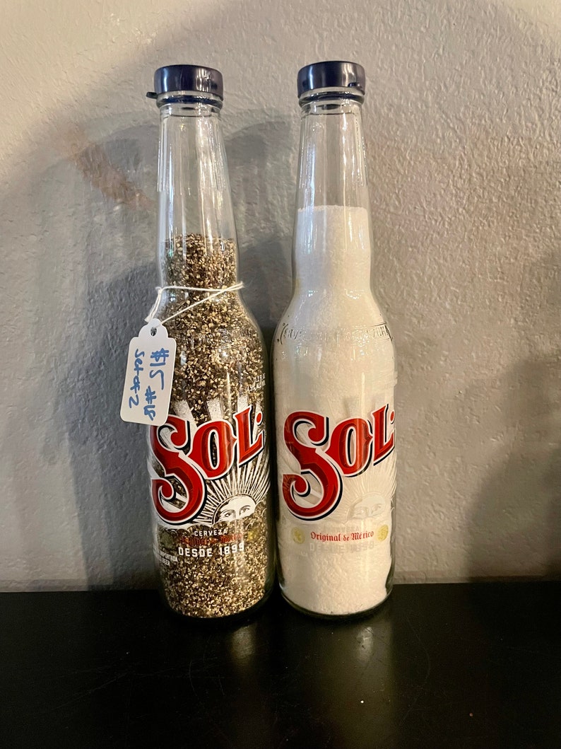Sol Salt and Pepper Shakers - Etsy