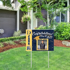 Lacey Outdoor Yard Sign With H Stake, LOCAL PICKUP ONLY Graduation ...