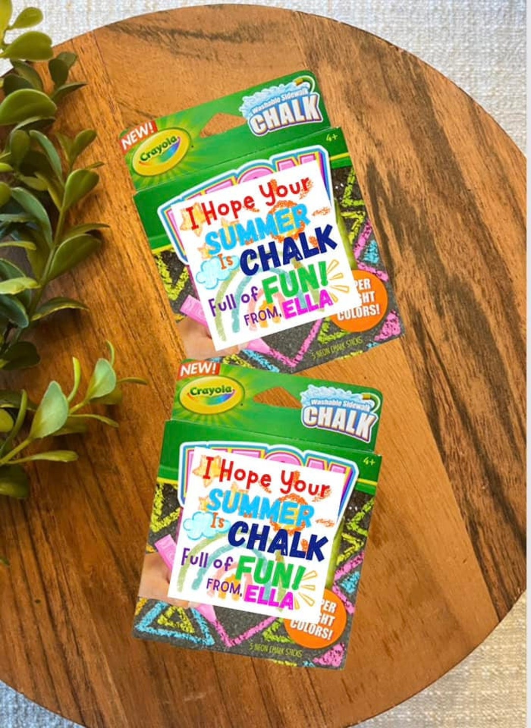 12 End of School Year Class Treat Stickers, Custom Favor Sticker ...