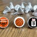 12 Basketball Themed Cupcake Toppers, Sports, Boy Party, Party Picks ...