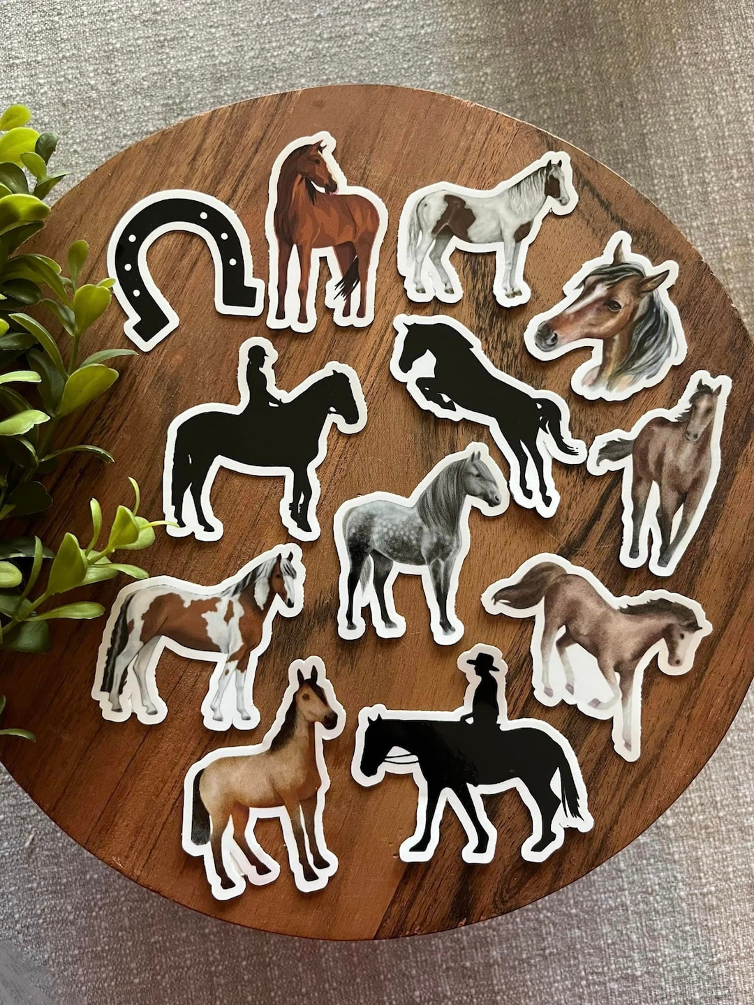 Horse Stickers Pack, Custom Made Sticker, Sticker Pack, Vinyl ...